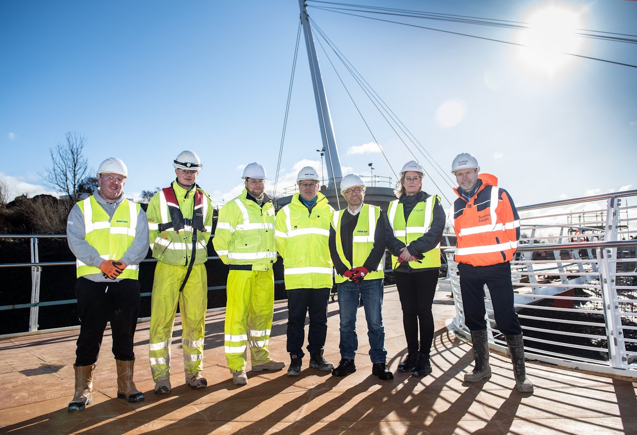 Stockingfield Junction footbridge, Glasgow | SCAPE Scotland